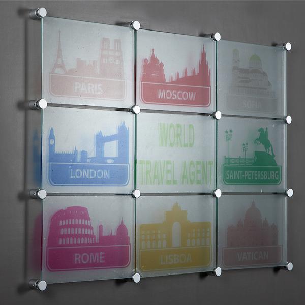 4 Way Sign Standoffs – iSpi Trade