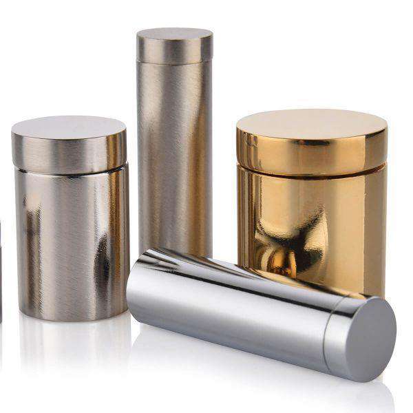 Polished Gold Sign Stand off Locator Fixing | iSpi Trade