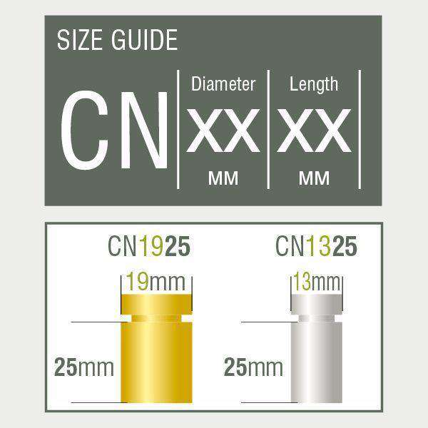 Brushed Stainless Finish Standoff Sign Fixings | iSpi Trade